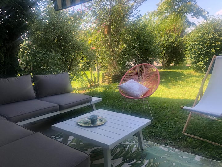 Joli 2,5 P. Meublé Avec Jardin à Sous Louer - Morges