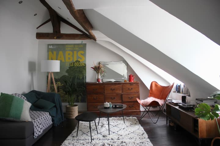 Deux-pièces De Charme à République - Paryż