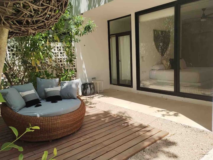 Veleta Cool Lovely Private Terrace And Pool Tulum - Tulum