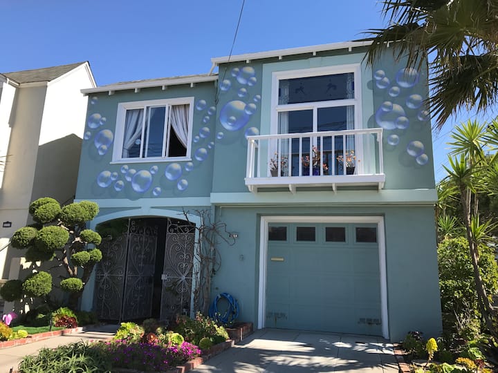 Bubble House Upstairs Flat - 2 Br 1  Bth By Beach - San Francisco, CA