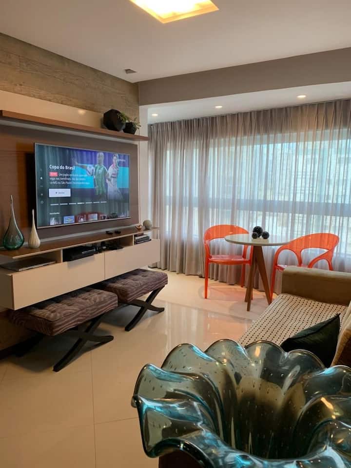 Apto Vista Parcial Para Mar Praia De Itaparica - State of Espírito Santo