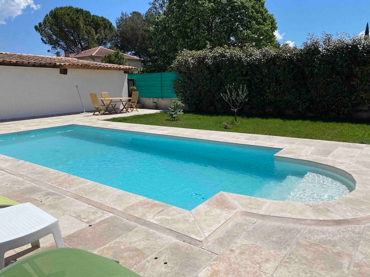 Villa Provinciale Avec Piscine - 12 Personnes - Aix-en-Provence