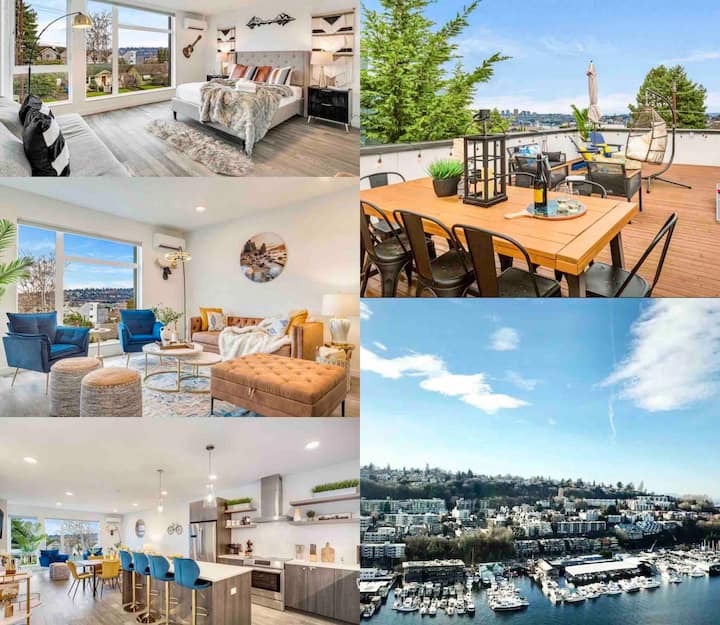 Queen Anne!water Views!near Stadiums!parking! - Seattle, WA