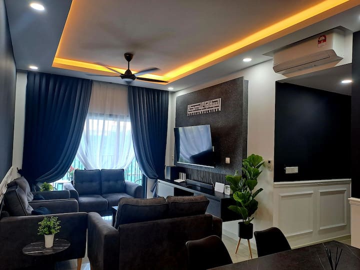 3-bdrm Apt Bangi1 [Pool|gym|wi-fi|netflix|parking] - Bangi