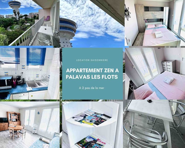 T2 Climatisé – Centre & Plage - Palavas-les-Flots