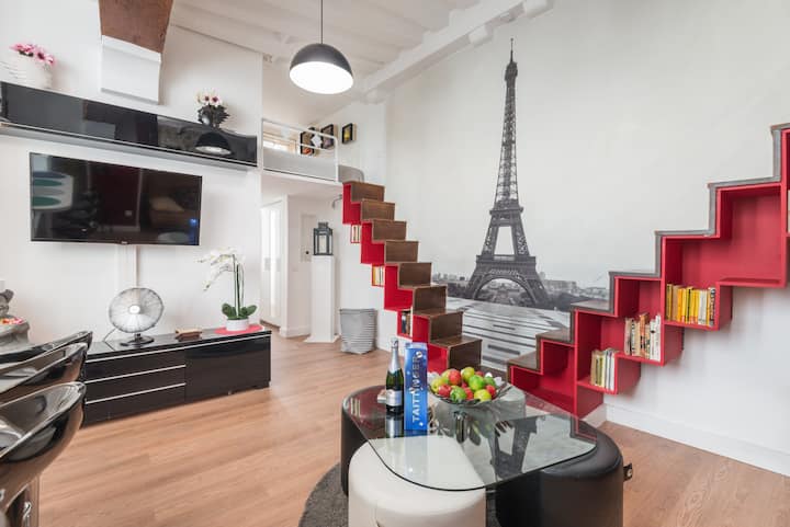 Paris 02 Centre Montorgueil Charmant 4 Personnes - Paris