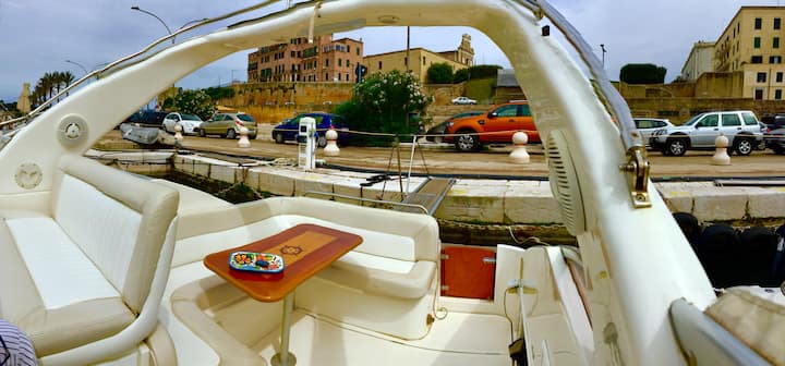 Boat In The Heart Of The Historical City Center - Brindisi