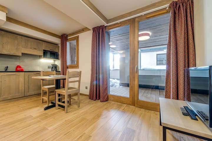 Studio 2 Personnes  - Skis Aux Pieds - La Rosière