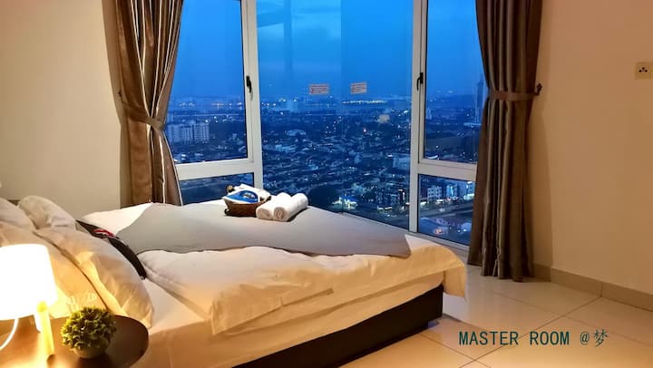 Ksl City Mall 9pax 3r Apt Romantic Jb Town Nearciq - Johor Bahru