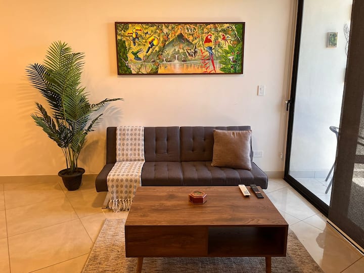 Pura Vida Vibe Apartment With Ac/pool - San José