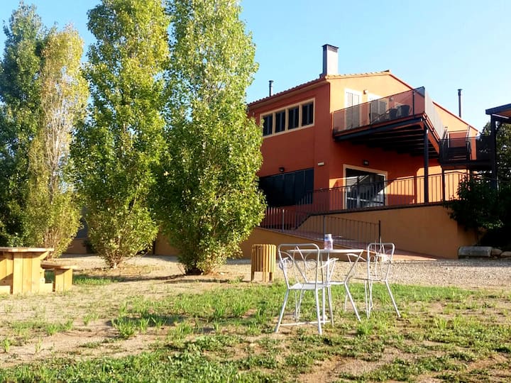 Gîte Rural Près De Banyoles.  Piscine Partagée. - Besalú