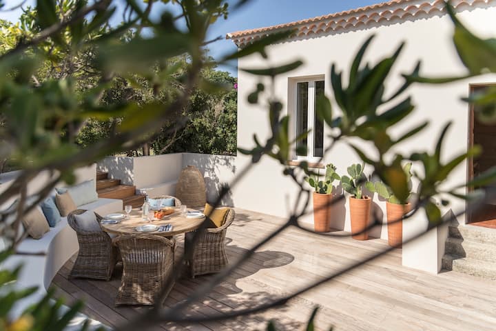 Maison De Plage Dans Propriété Château Rouher - Propriano