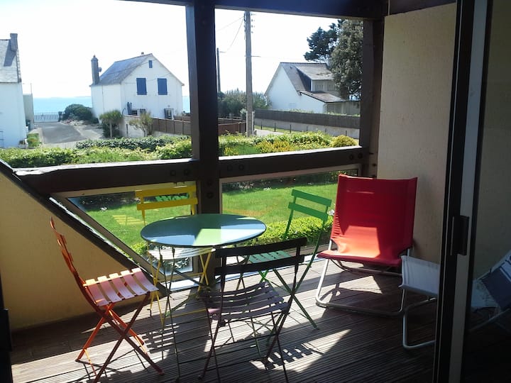 Appartement En Duplex Vue Mer à 50 M De La Plage - Carnac