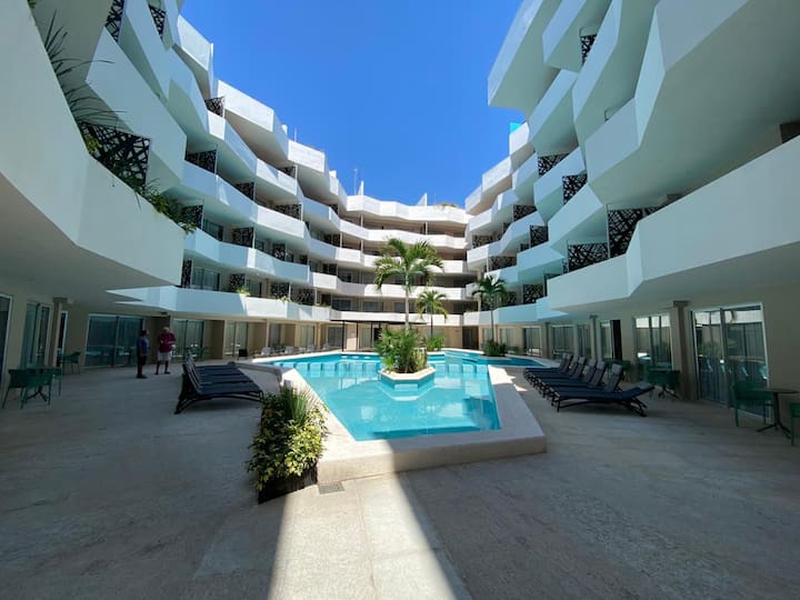 New, Luxury Studio, Fast Wifi,2blocks To 5th&beach - Playa del Carmen