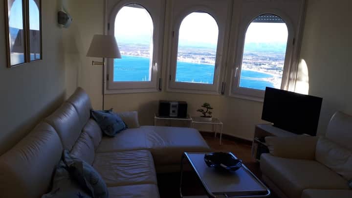 Cita En Villa Vista Panorámica Al Mar 180 °, Clim., Piscina. - Cadaqués