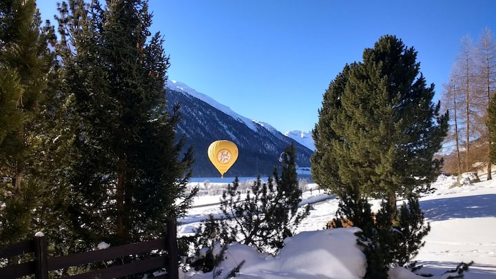 Nice Apartment With Garden & Fantastic Views - Madulain