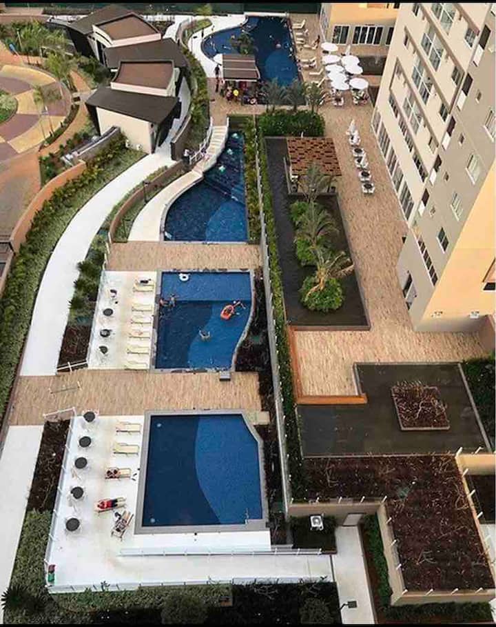 Ap 2 Suítes Caldas Novas - Evian Thermas Flat 406 - Caldas Novas
