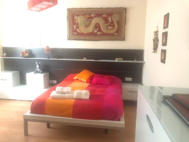 Habitación Privada Con Baño. Piscina Natural - Basque Country