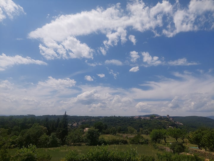 Camping Car Sur Notre Terrain Clôturé - Balazuc