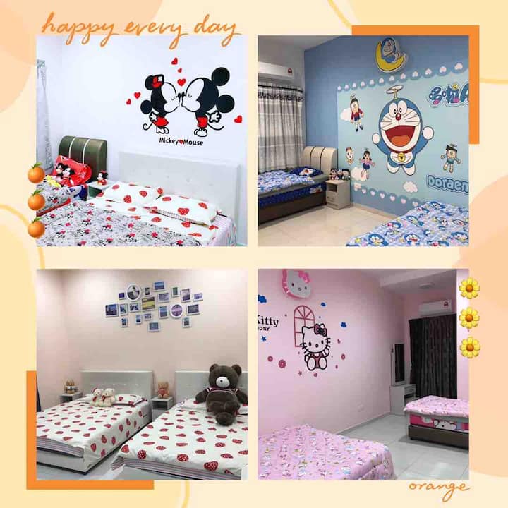 怡保翠林城主题民宿 - Ipoh Holiday Homestay (13-18pax ) - Gopeng