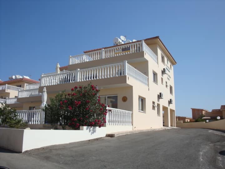 1 сп. апартаменты около пляжа Нисси Бич - Nissi Beach