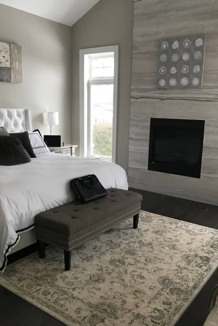 Master Bedroom In Custom Home - Grimsby