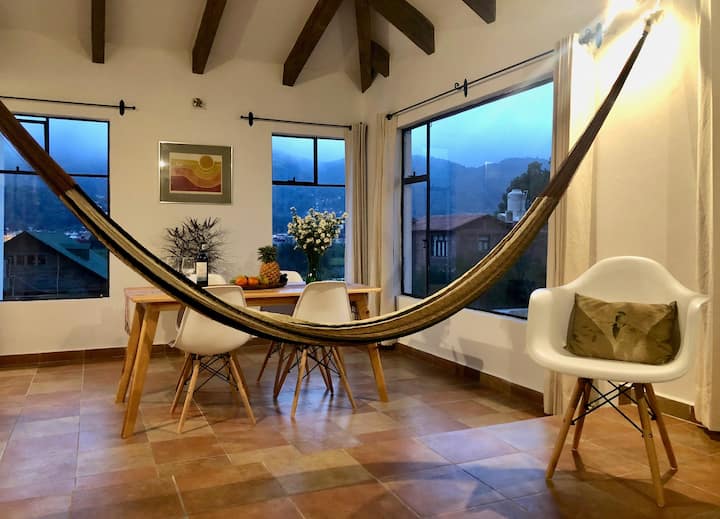 Luminoso Y Acogedor Loft En La Montaña Con Vista - Chiapas