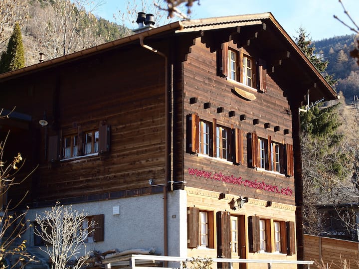 Chalet Mit Aussicht Auf Das Weisshorn - Visperterminen