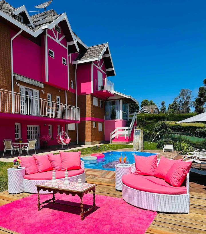 Casa Pink Village - Campos do Jordão