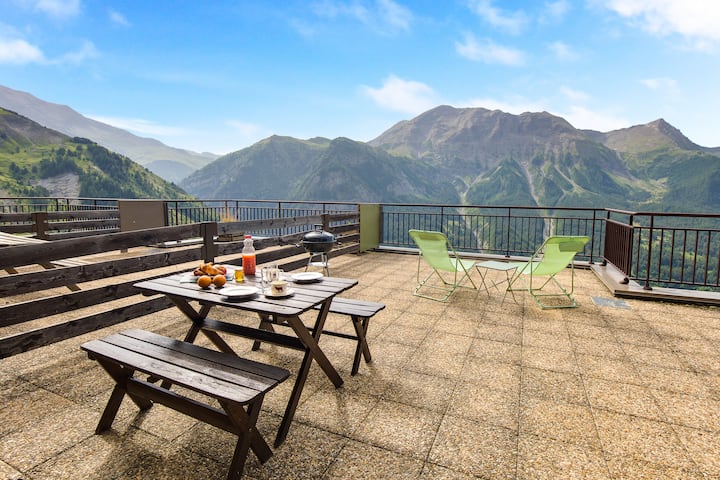 Appartement Avec Vue Imprenable Sur Les Montagnes - Orcières