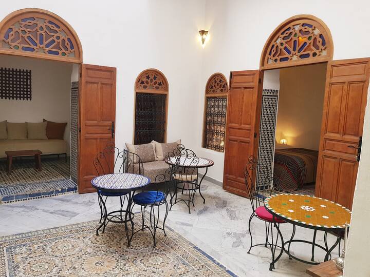 Terrace. Double Room. Ensuite. Breakfast Included - 摩洛哥