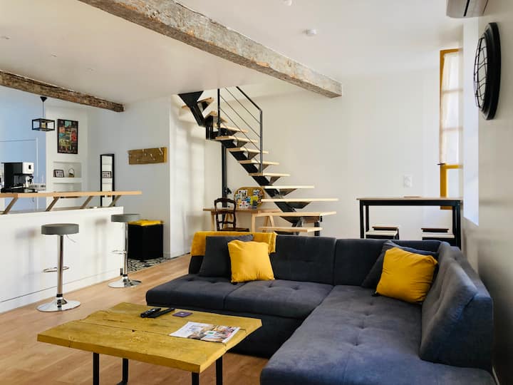 Agen: Ravissante Suite Quartier Calme. - Agen