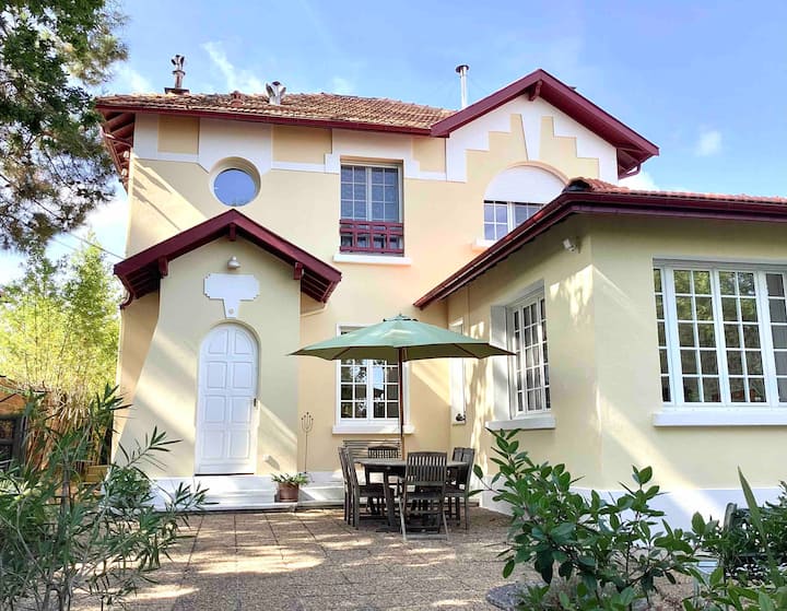 Belle Maison, Jardin, Terrasse, Plage à 5 Minutes - Arcachon
