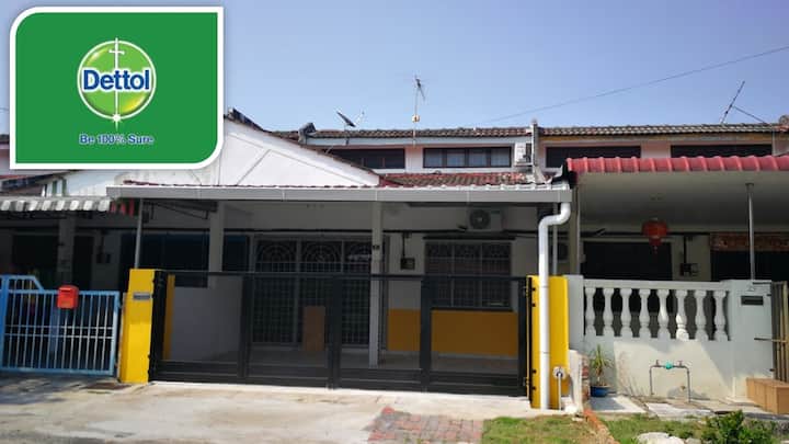 No31 Landed House 5 Min To Lost World Tambun5~7pax - Tanjung Rambutan
