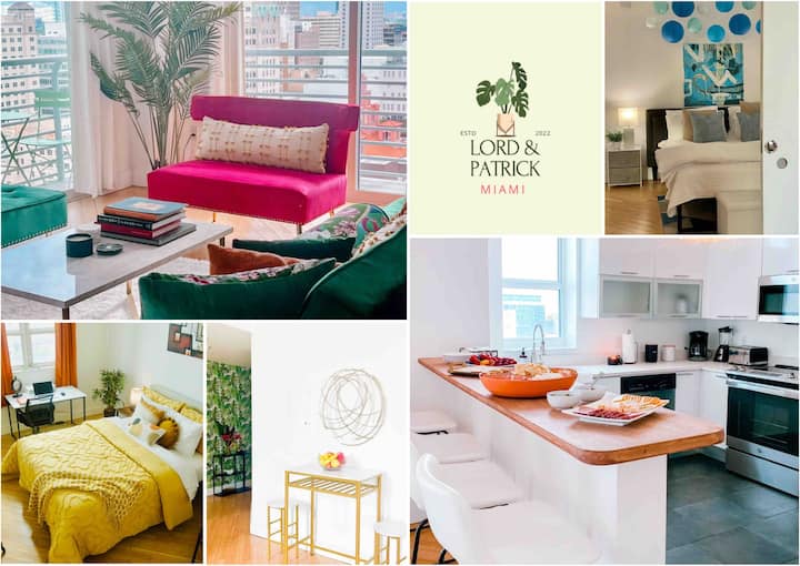 Lord & Patrick Condo At Bayfront Park-free Parking - Miami