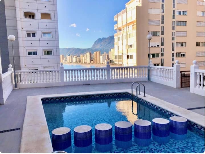 Acogedor Y Tranquilo  4'a Pl.levante Parking Incl. - Benidorm