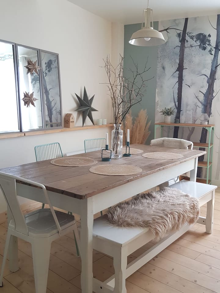 Bel Appartement, 2 Chambres, Centre Ville - Thiers