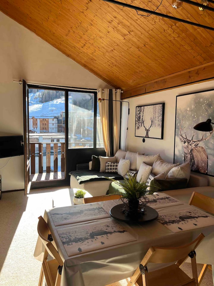 Superbe Appart Vue Sur Les Pistes Avec Parking - Pra-Loup