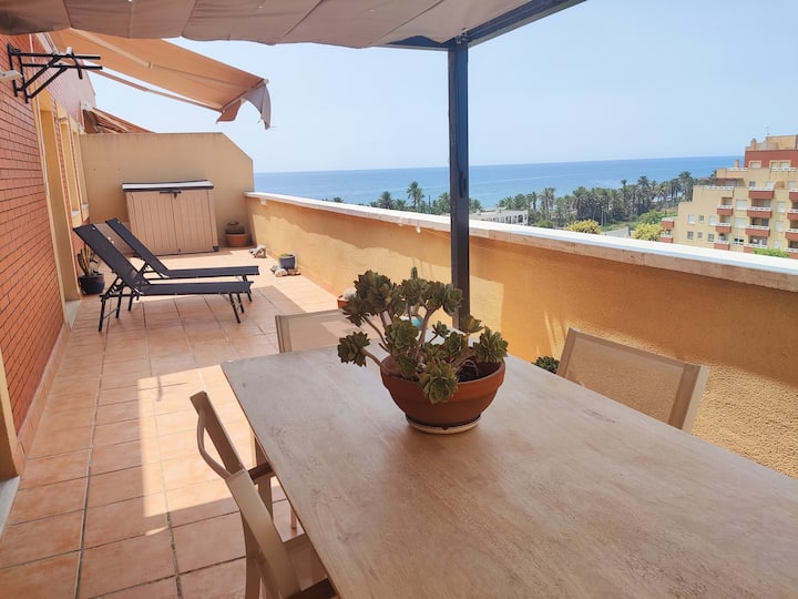 Casa Helios - Precioso áTico Con Sol, Mar Y Relax - Aguadulce