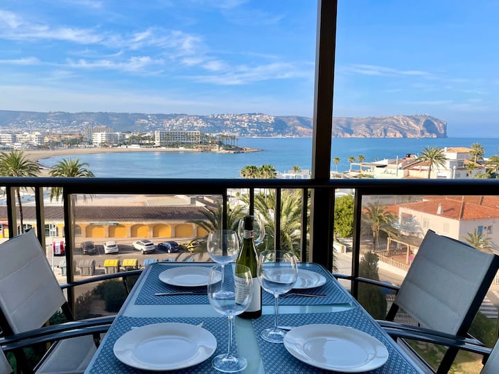Encantador Apartamento Con Vistas Al Mar En Javea - 哈韋亞