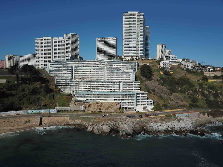 Dpto En Concon, Frente Al Mar, Tv-cable, Wifi - Concón