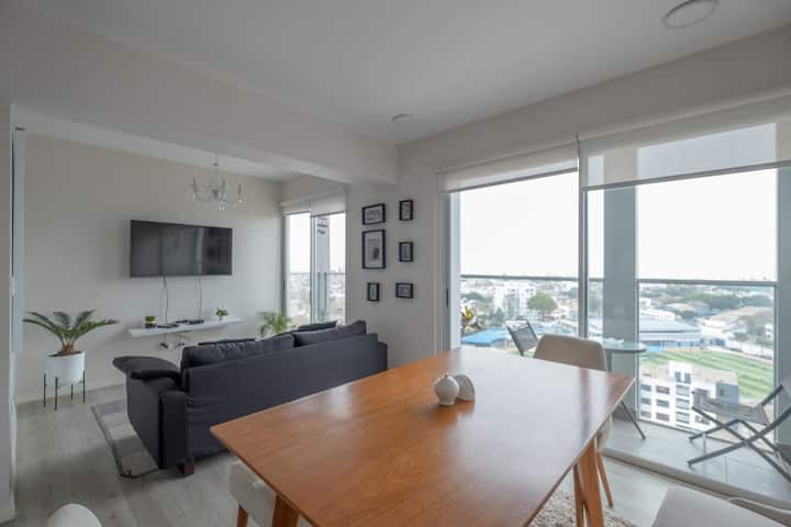 Barranco Hermoso Departamento Vista Al Horizonte - Lima