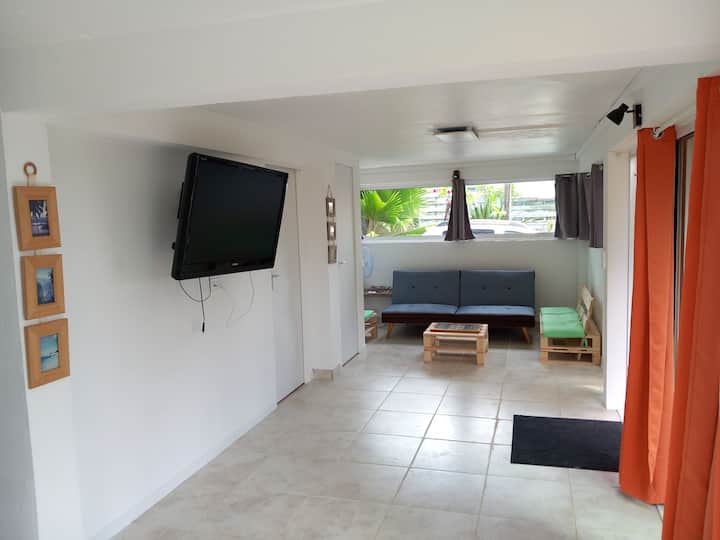 Studio Pour 6 Personnes Au Cœur Du Papillon - Guadeloupe