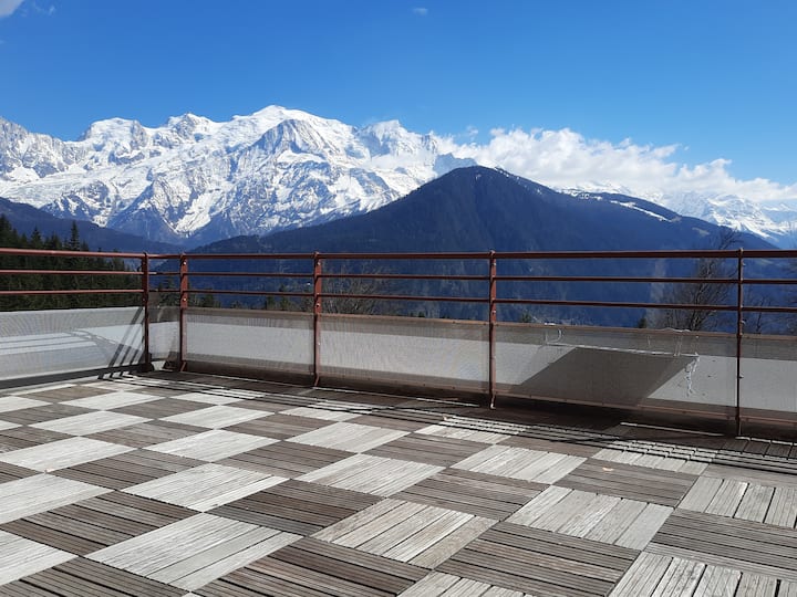 Appt 75 M², Vue Mont Blanc, Proche Station De Ski - Flaine