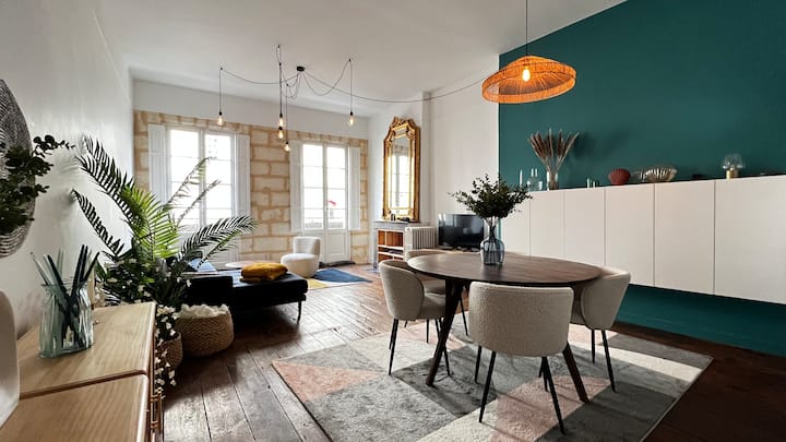 Superbe Maison De Charme Hyper Centre 125m2 Balcon - Libourne