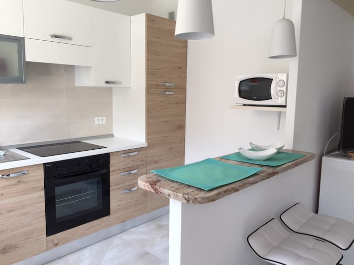 Studio Centre Ville  Entièrement Rénové Au Calme - Menton
