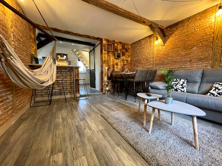 L’unique - Cosy - Centre Ville - Duplex 4 Pers - Sélestat
