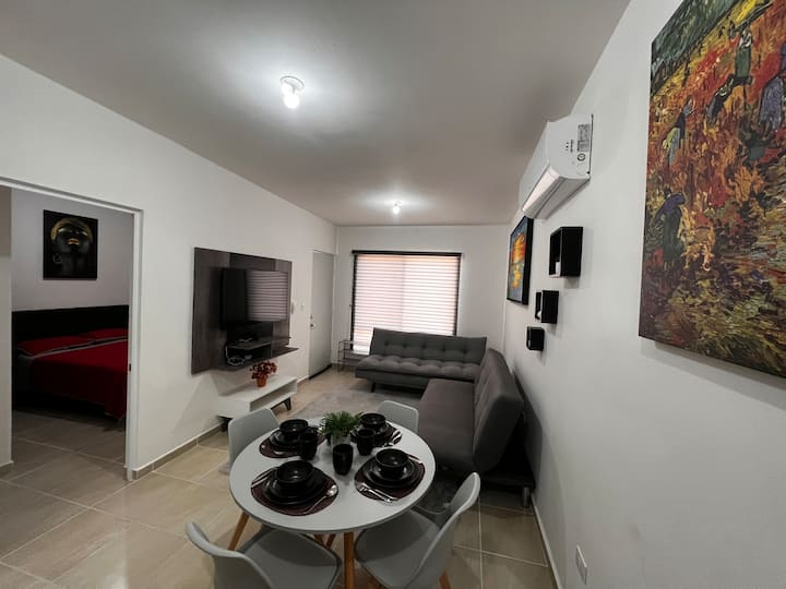 Departamento Nuevo Y Acogedor En Playa Del Carmen - Playa del Carmen