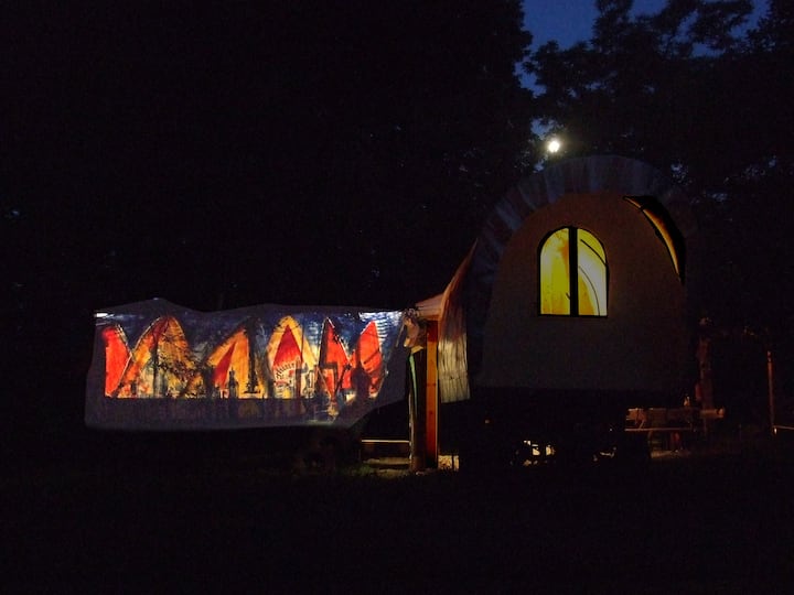 Wagenburg # Camping # Außenküche # 3 Feuerstellen - Neubukow