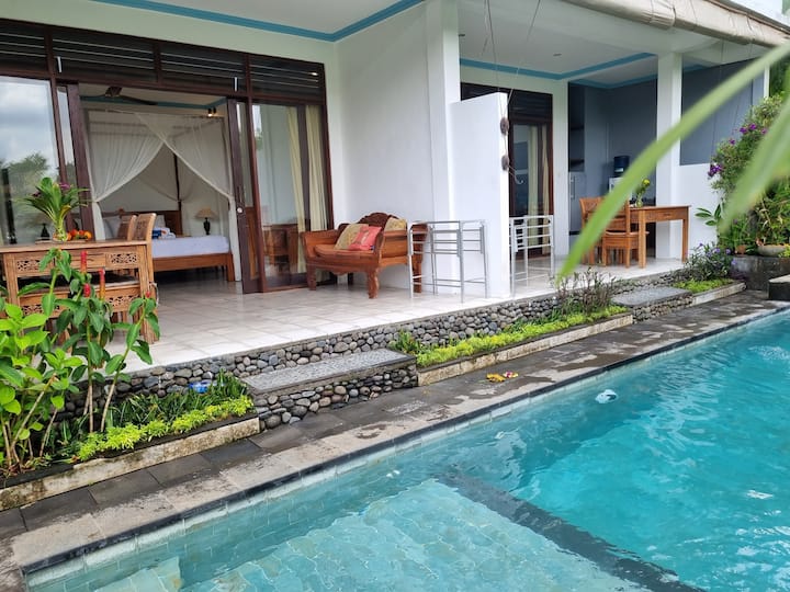 Rumah Sekar With Rice Field View Room In Ubud - Ubud